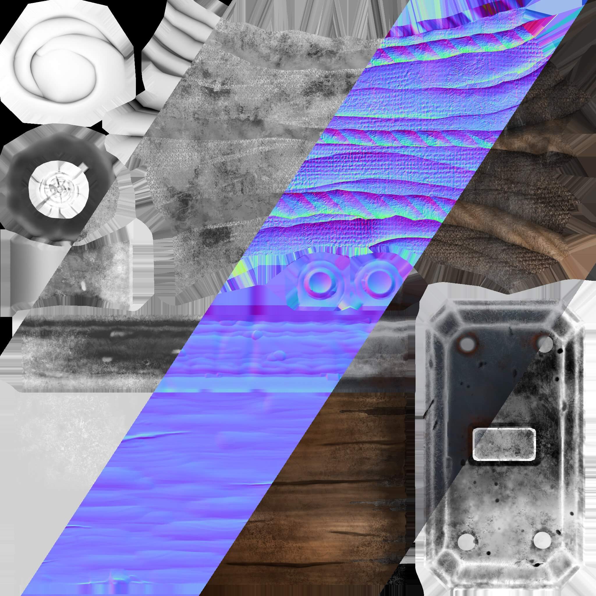 Torch Lighting Pack - 3D Model by Dereza