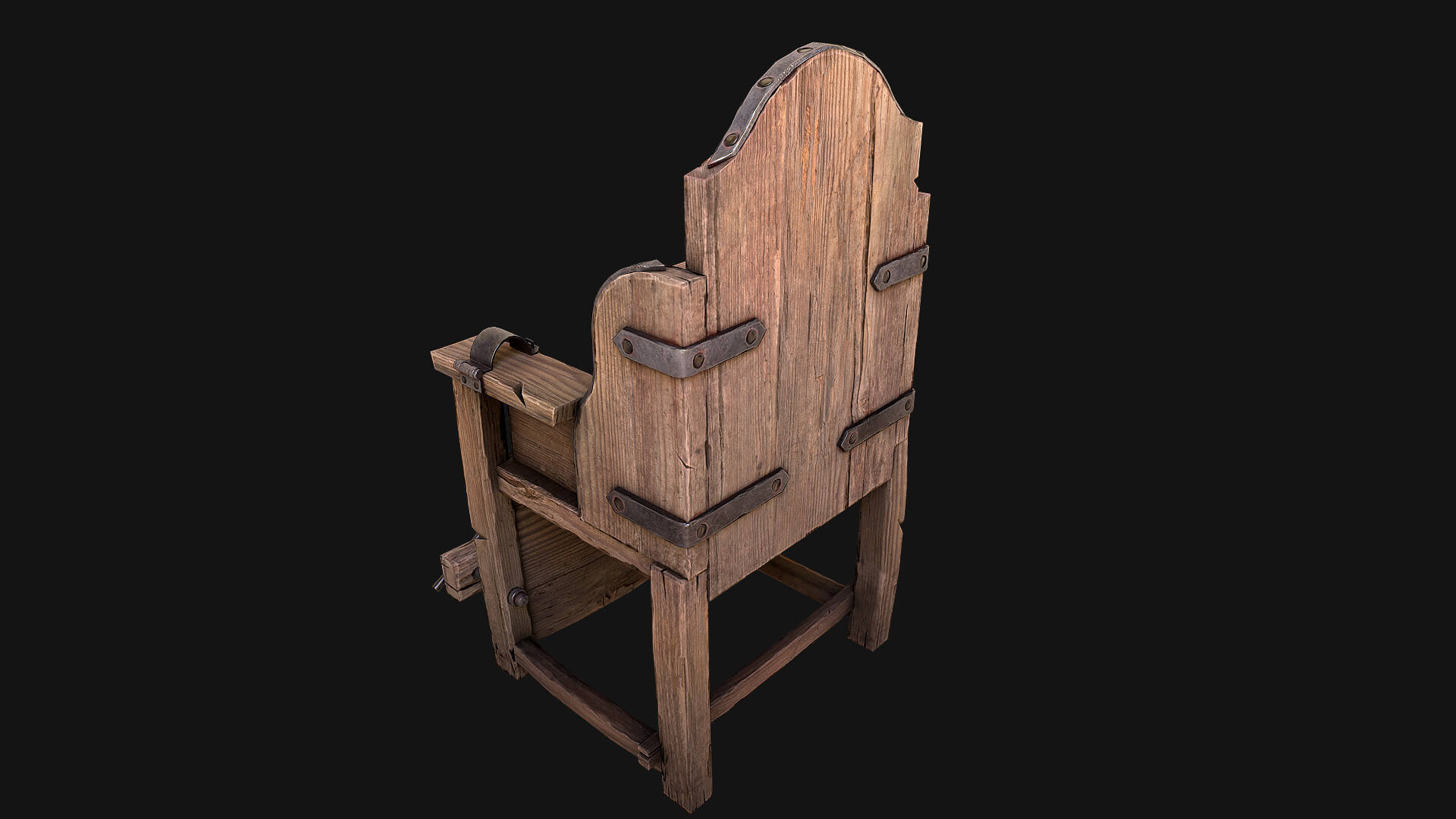 Torture Chair - 3D Model by Dereza