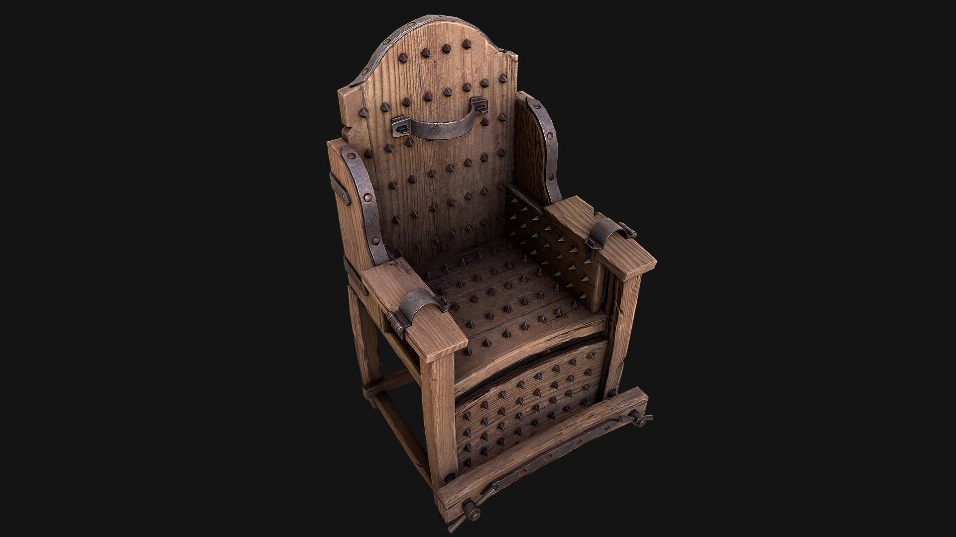 Torture Chair - 3D Model by Dereza