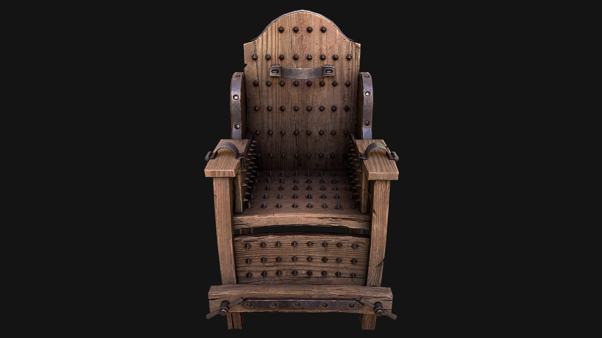 Torture Chair - 3D Model by Dereza