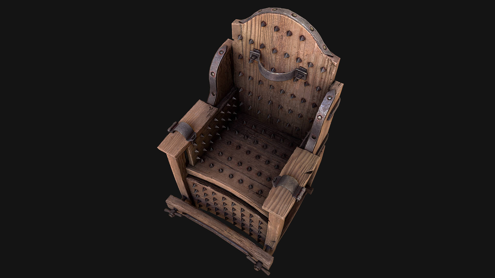 Torture Chair - 3D Model by Dereza
