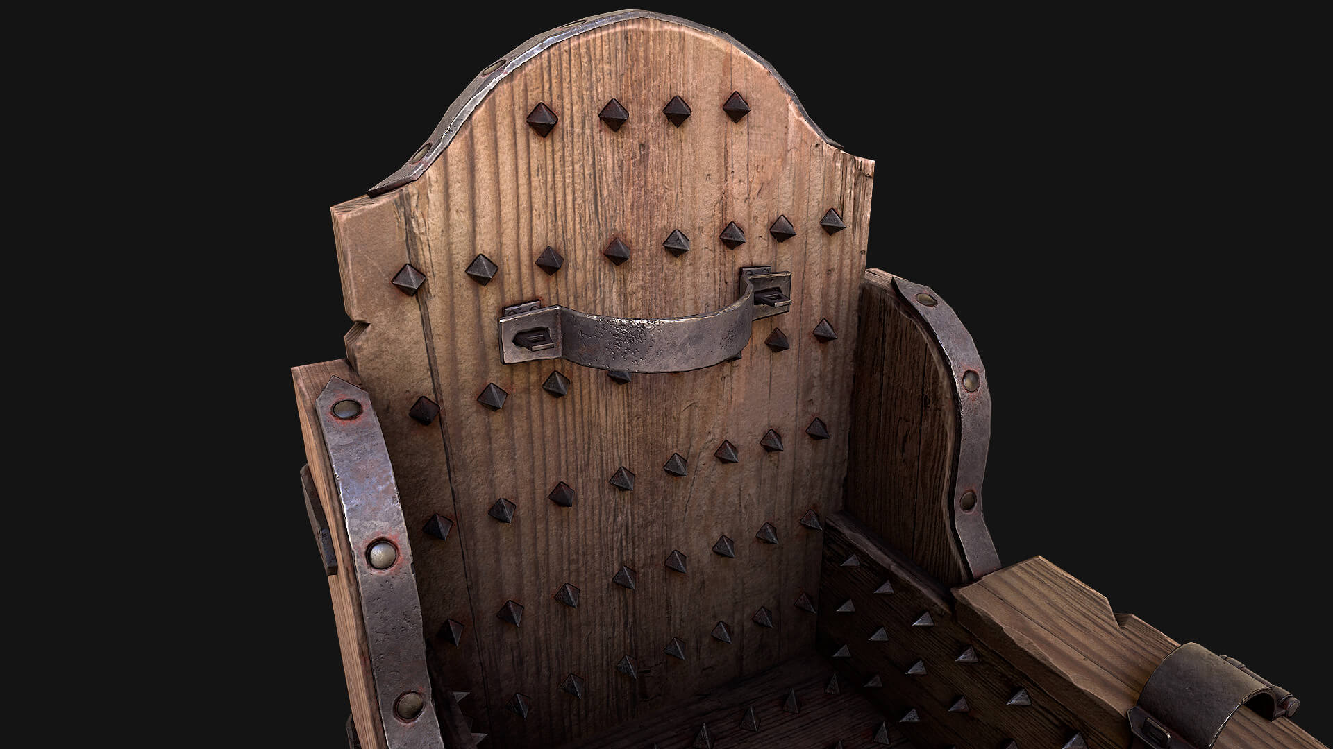 Torture Chair - 3D Model by Dereza