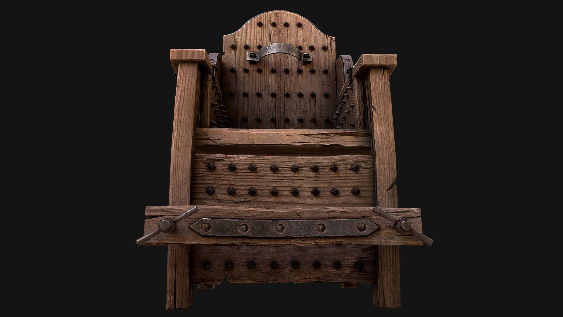 Medieval Torture Device Pack - 3D Model by Dereza