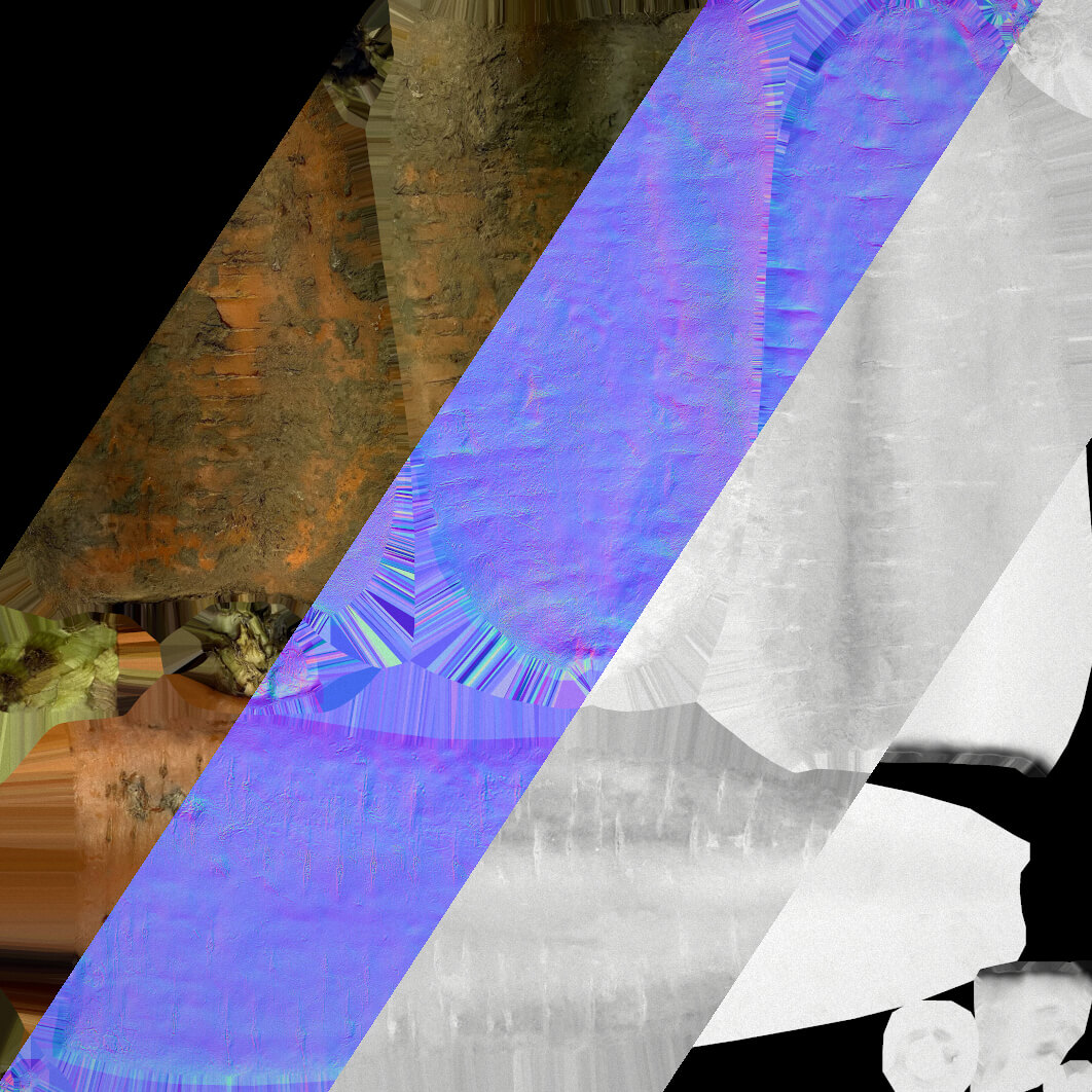 Trough With Water and Food Farm Feed Slop - 3D Model by Dereza