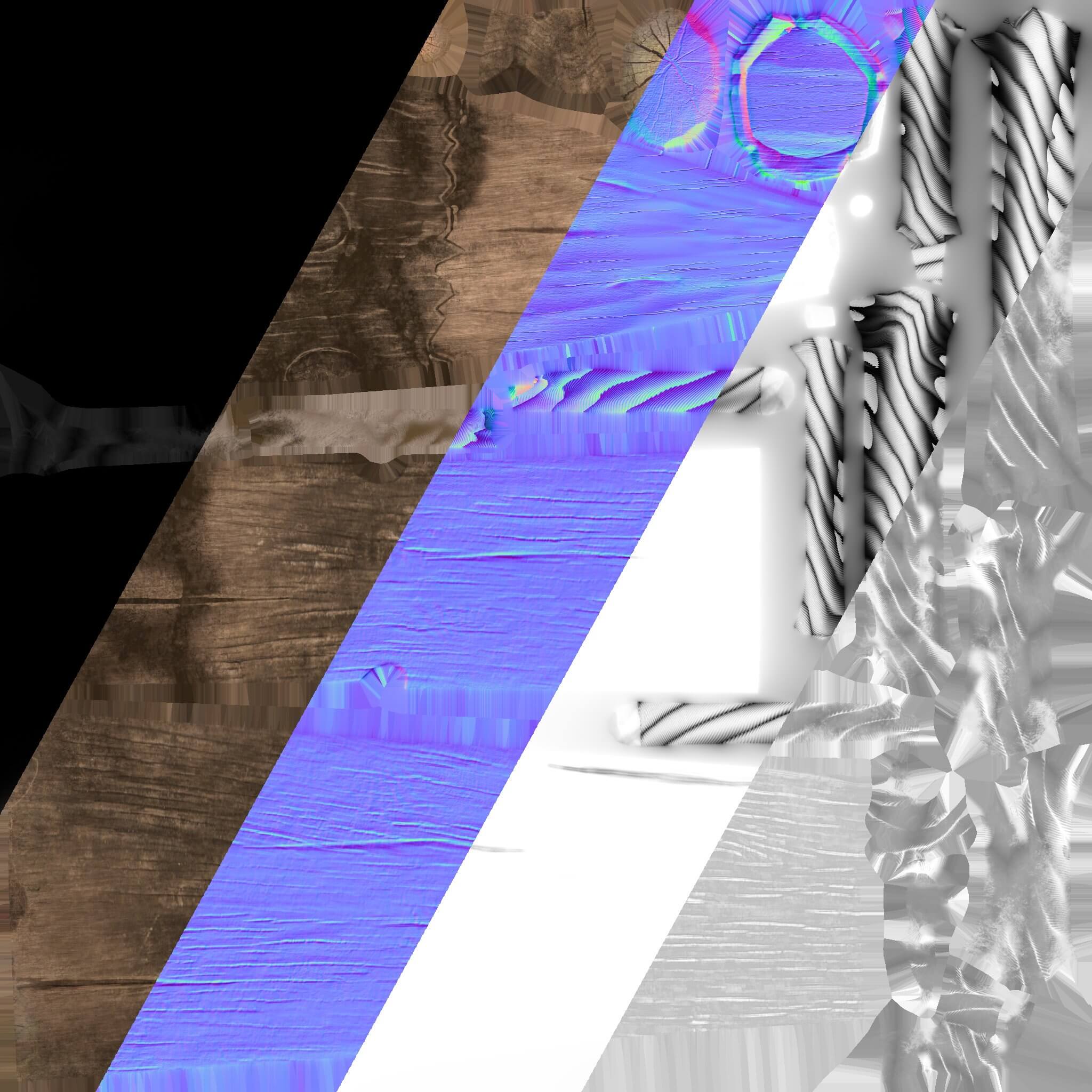 Wooden Pickaxe - 3D Model by Dereza