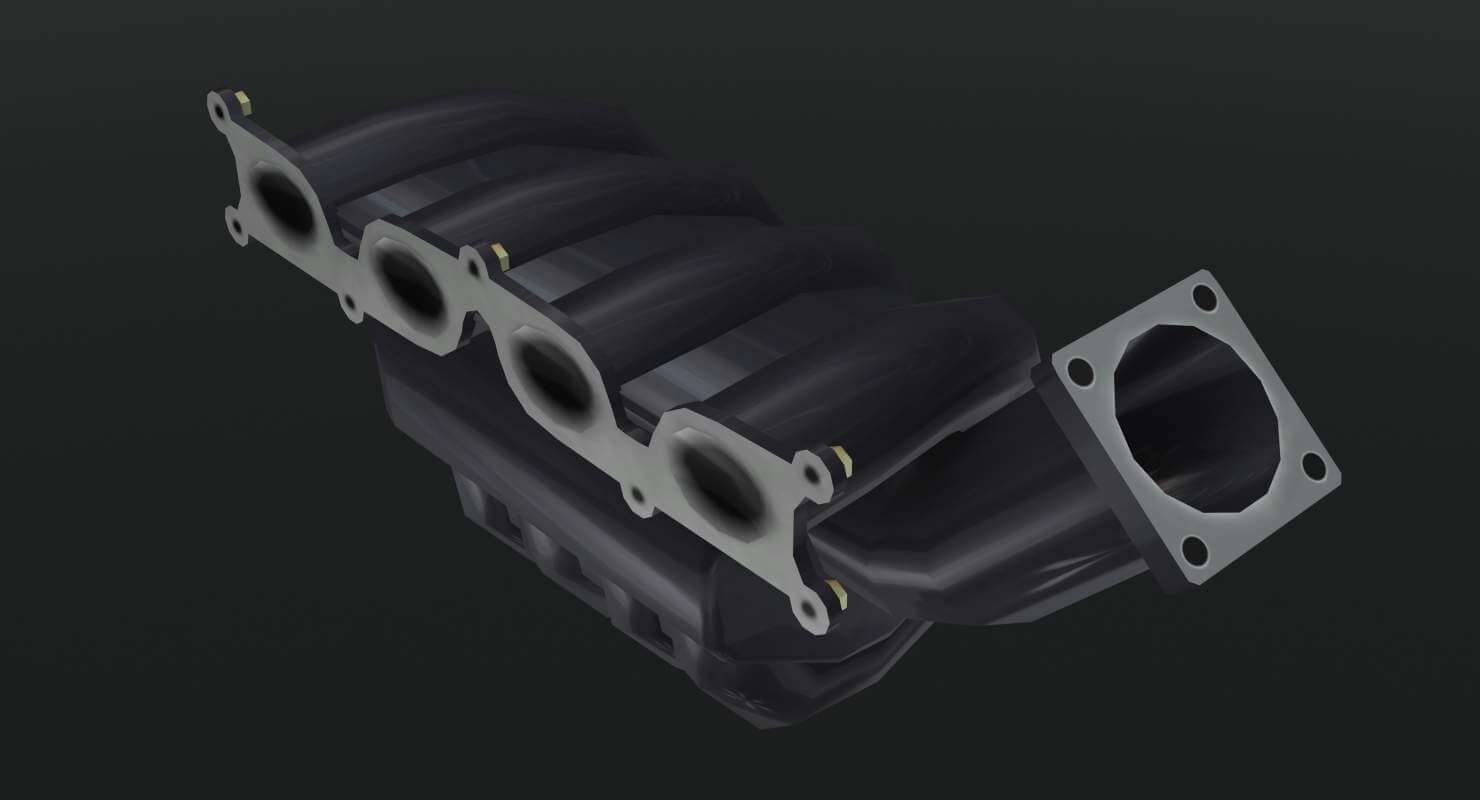 Toyota 2AZ-FE 2.4L Engine 3D Model by Dersin Studio
