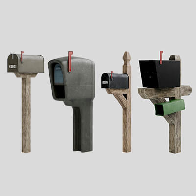 American Mailboxes by Desertsage