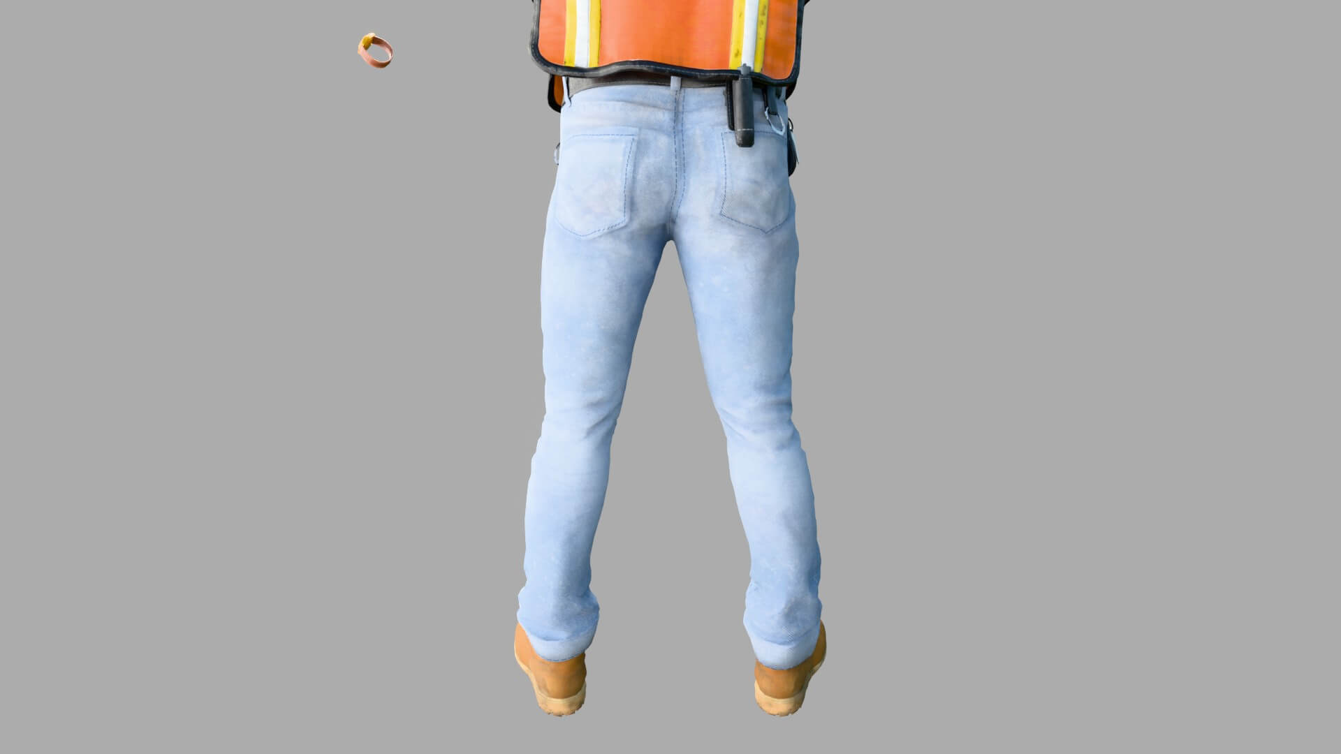 Construction Foreman Outfit - 3D Model by Desertsage