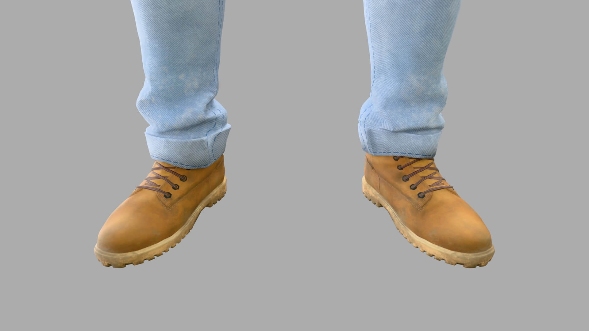 Construction Foreman Outfit - 3D Model by Desertsage