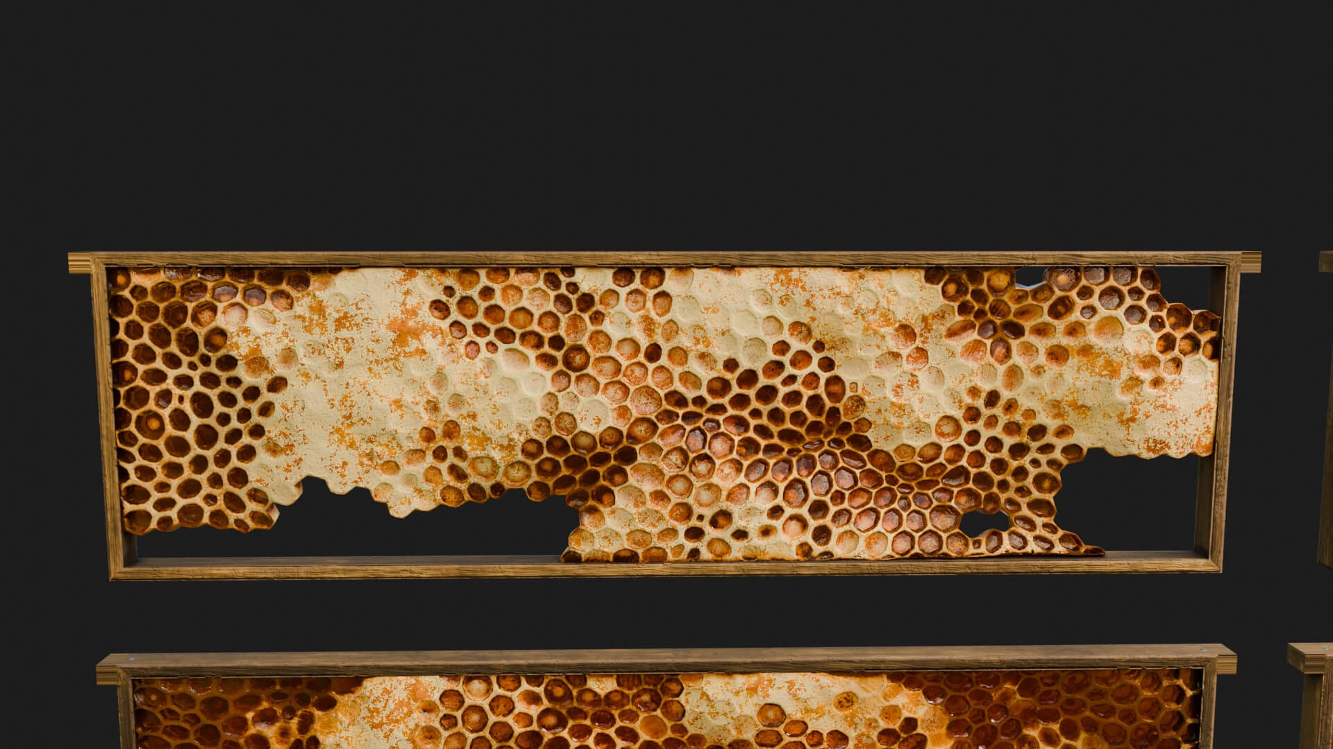 Honeycomb Frames - 3D Model by Desertsage
