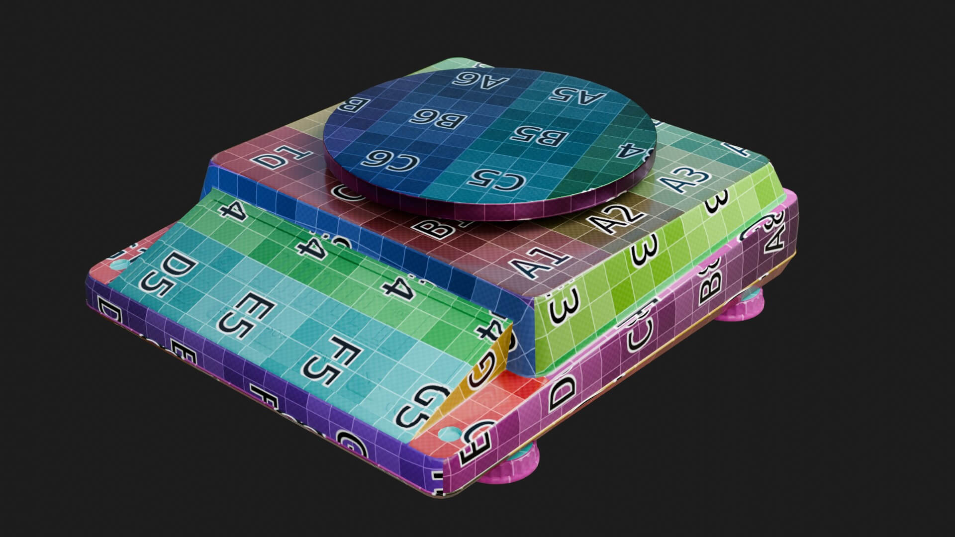 Laboratory Scale - 3D Model by Desertsage