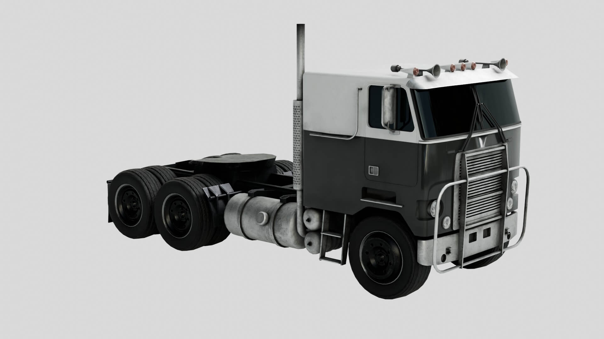 Low Poly Box Truck - 3D Model by Desertsage