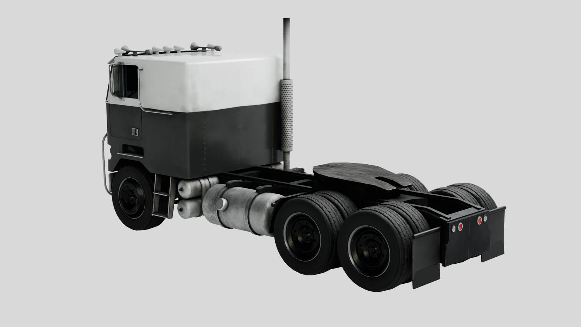 Low Poly Box Truck - 3D Model by Desertsage