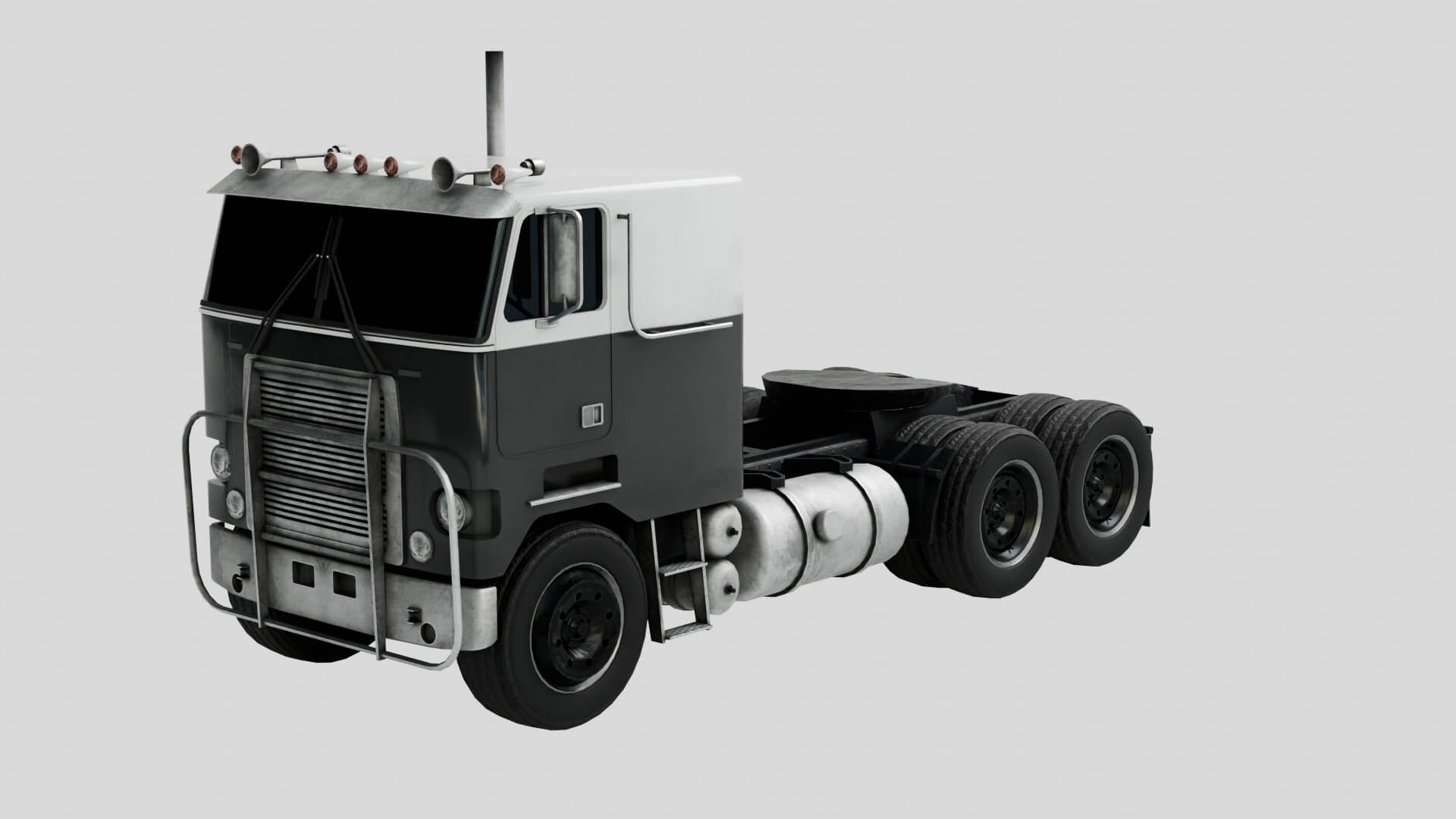 Low Poly Box Truck - 3D Model by Desertsage