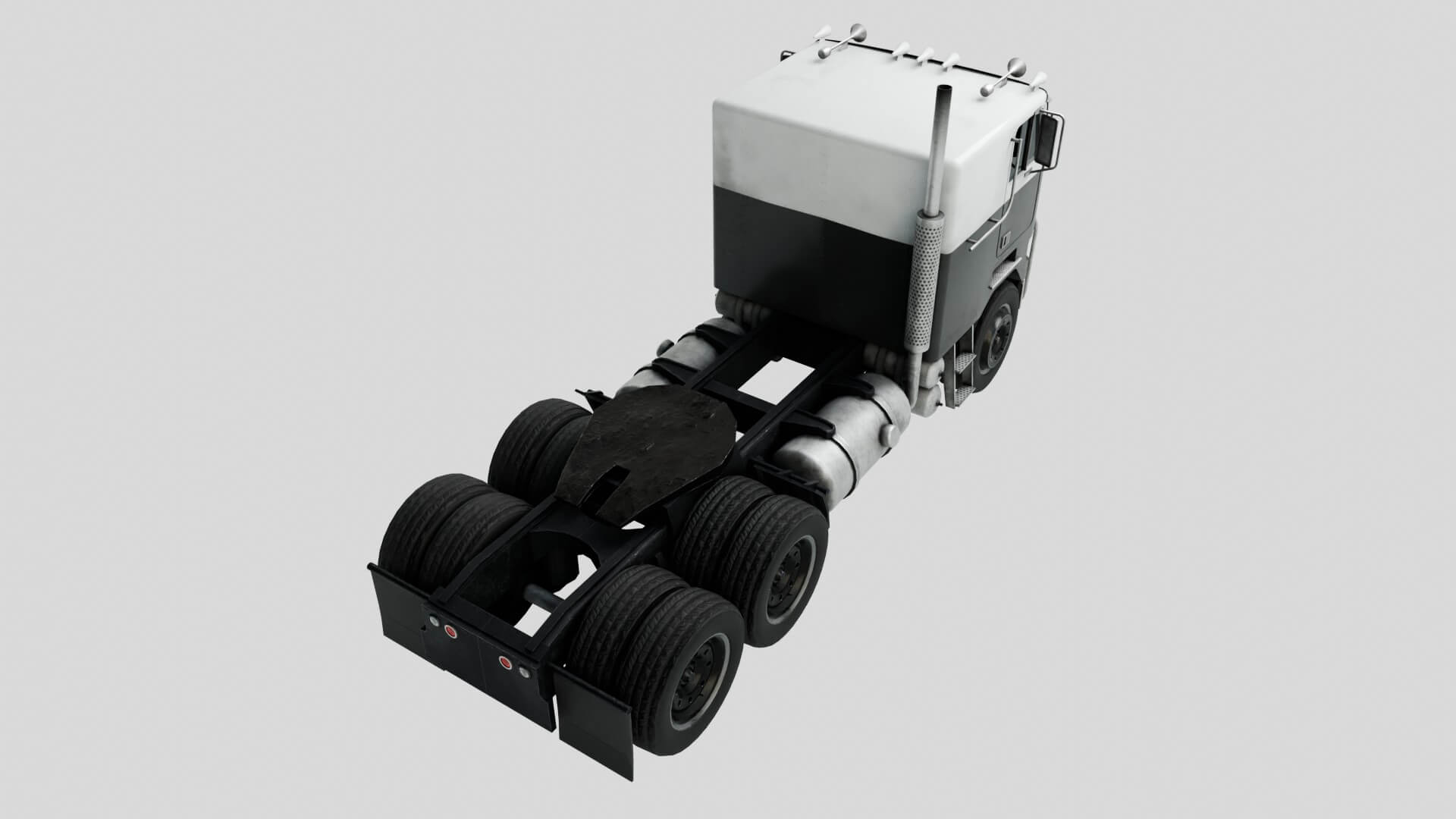 Low Poly Box Truck - 3D Model by Desertsage