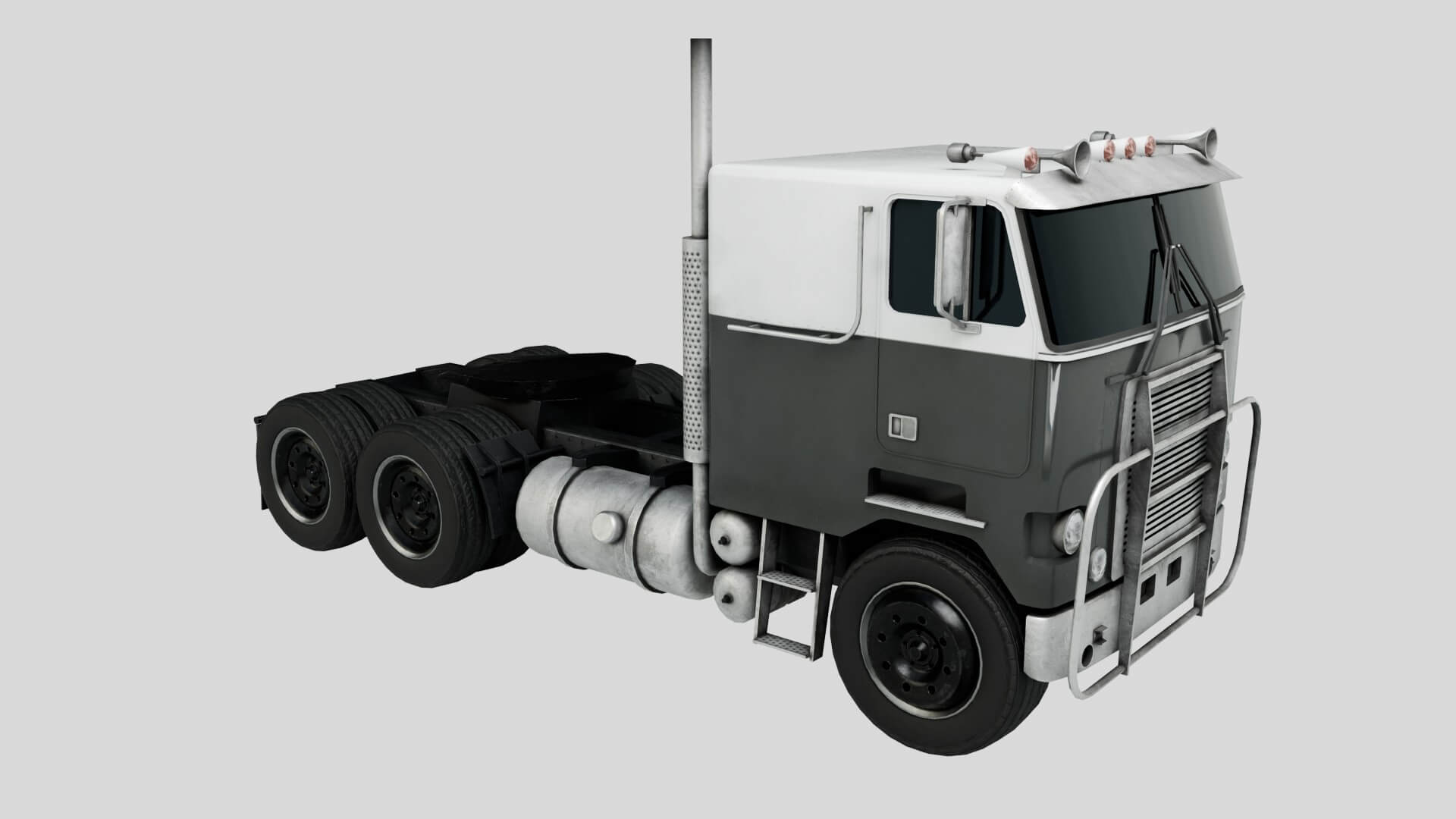 Low Poly Box Truck - 3D Model by Desertsage