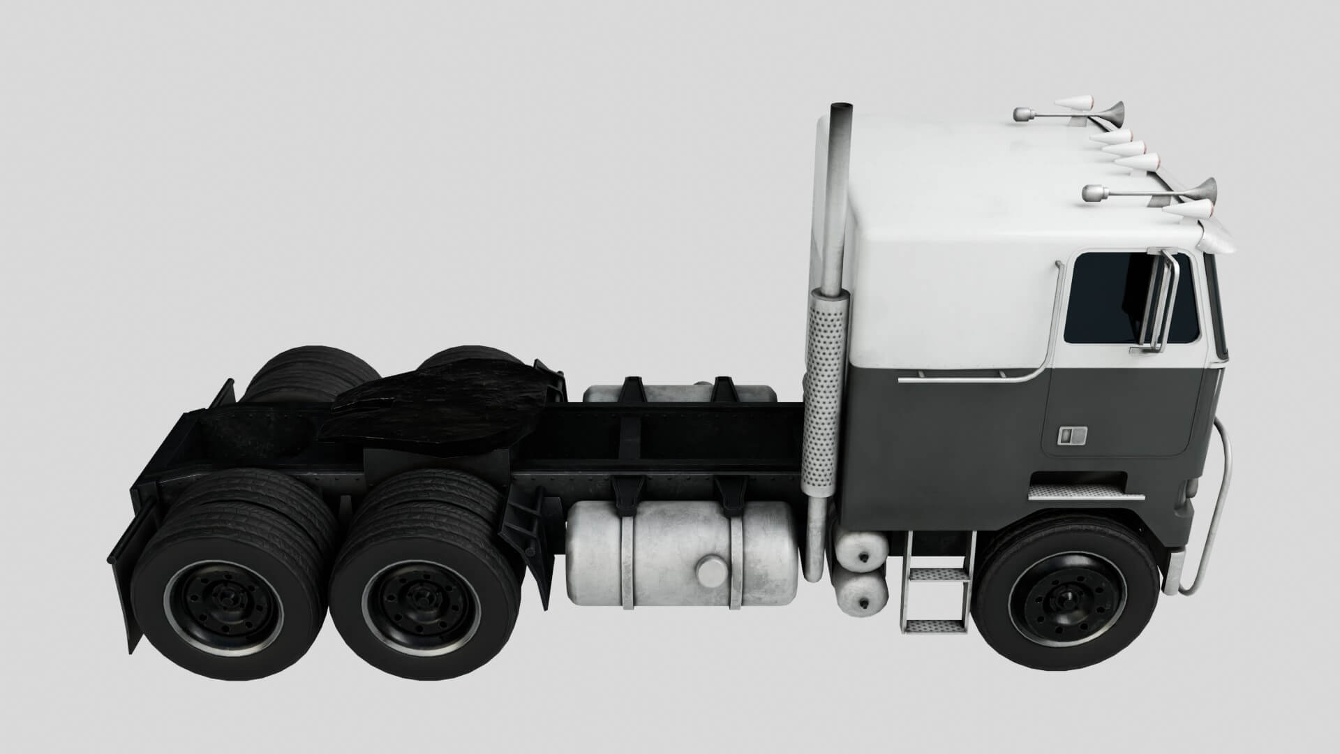Low Poly Box Truck - 3D Model by Desertsage