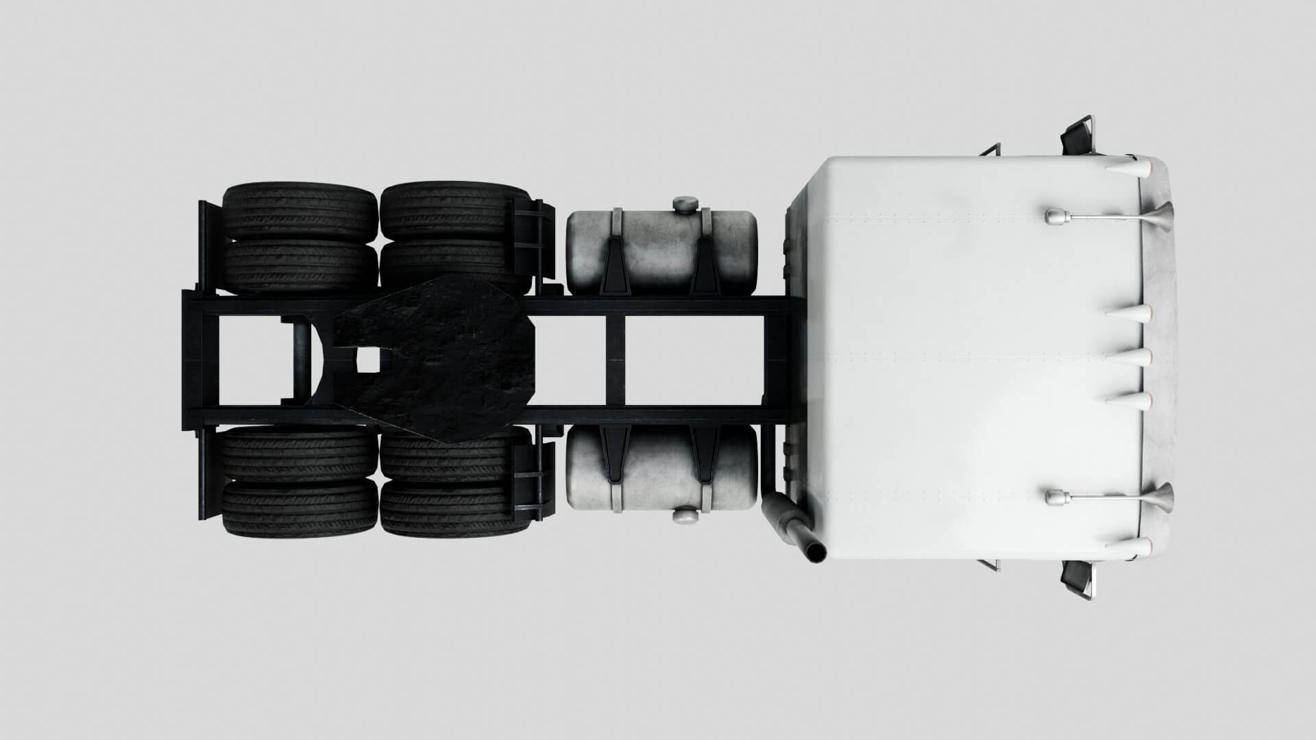 Low Poly Box Truck - 3D Model by Desertsage