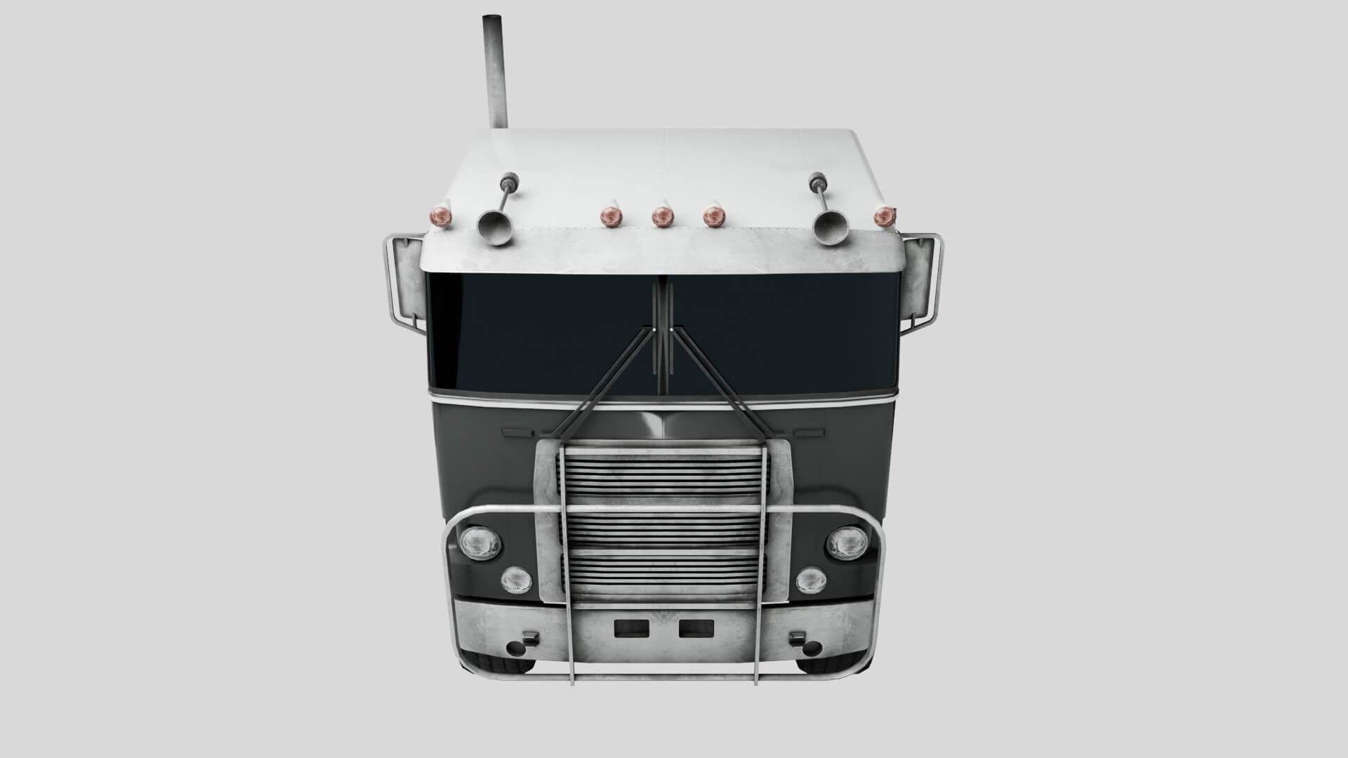 Low Poly Box Truck - 3D Model by Desertsage