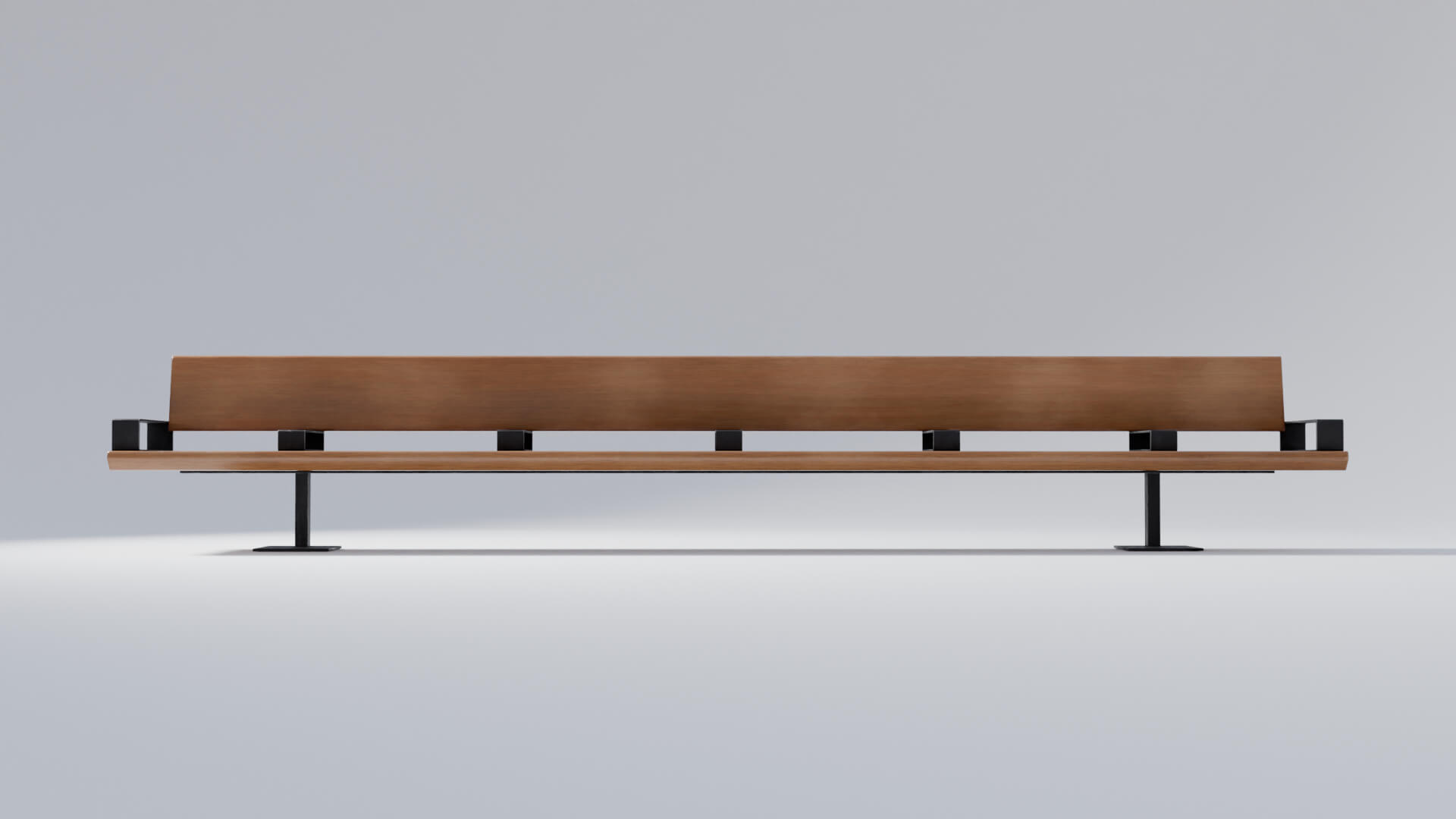 NYC Subway Bench - 3D Model by Desertsage