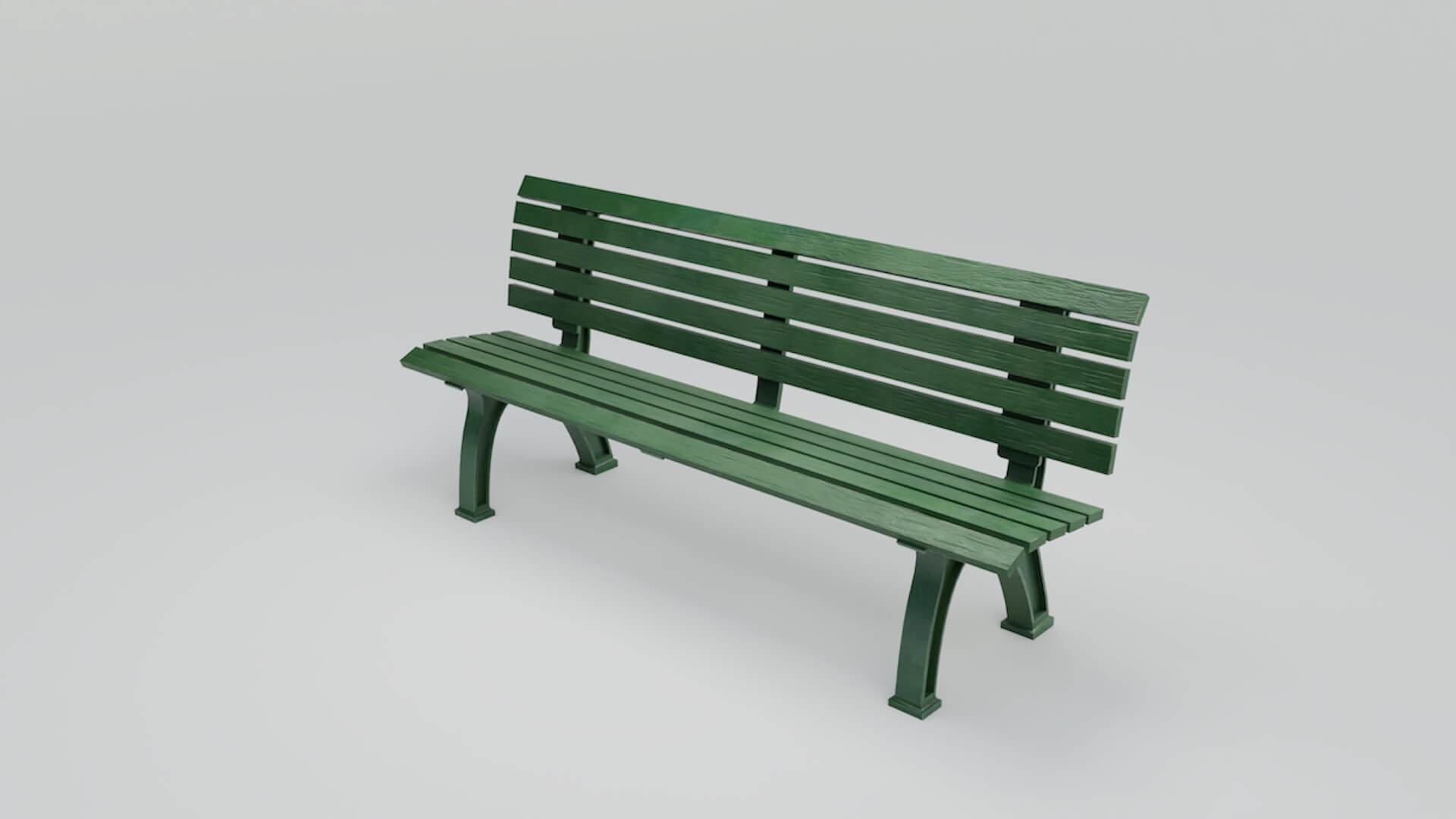 Sports Bench - 3D Model by Desertsage
