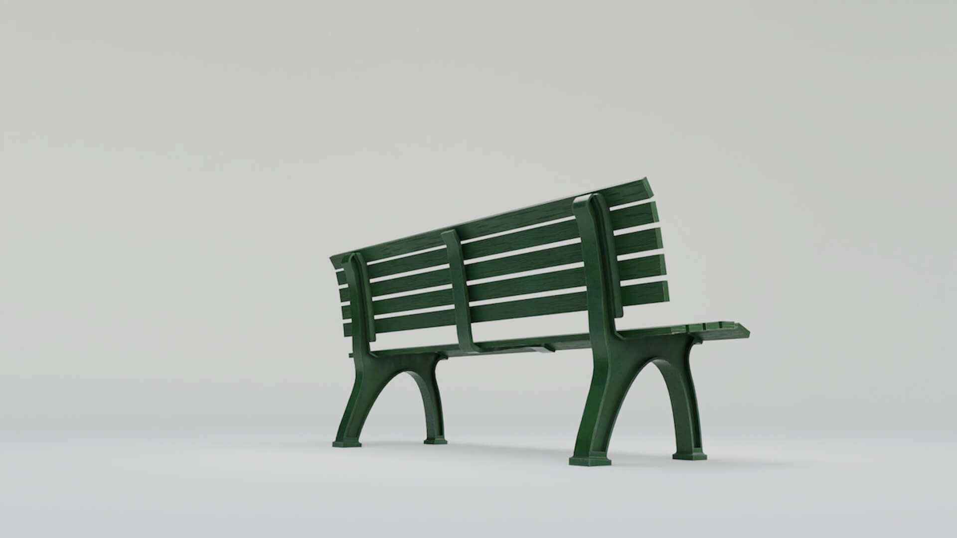 Sports Bench - 3D Model by Desertsage