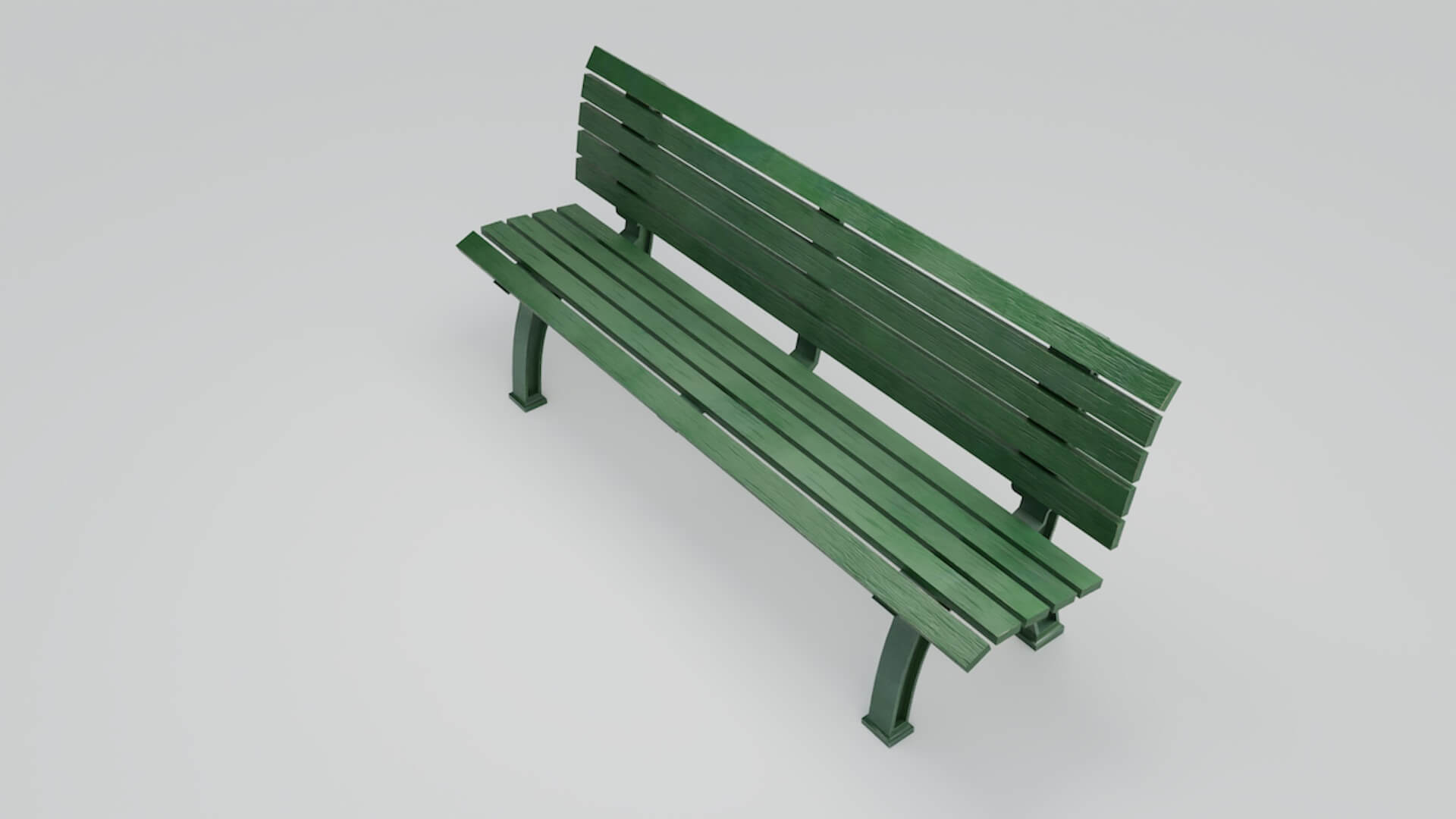 Sports Bench - 3D Model by Desertsage