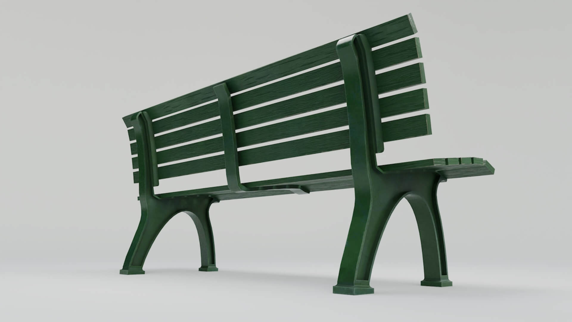 Sports Bench - 3D Model by Desertsage