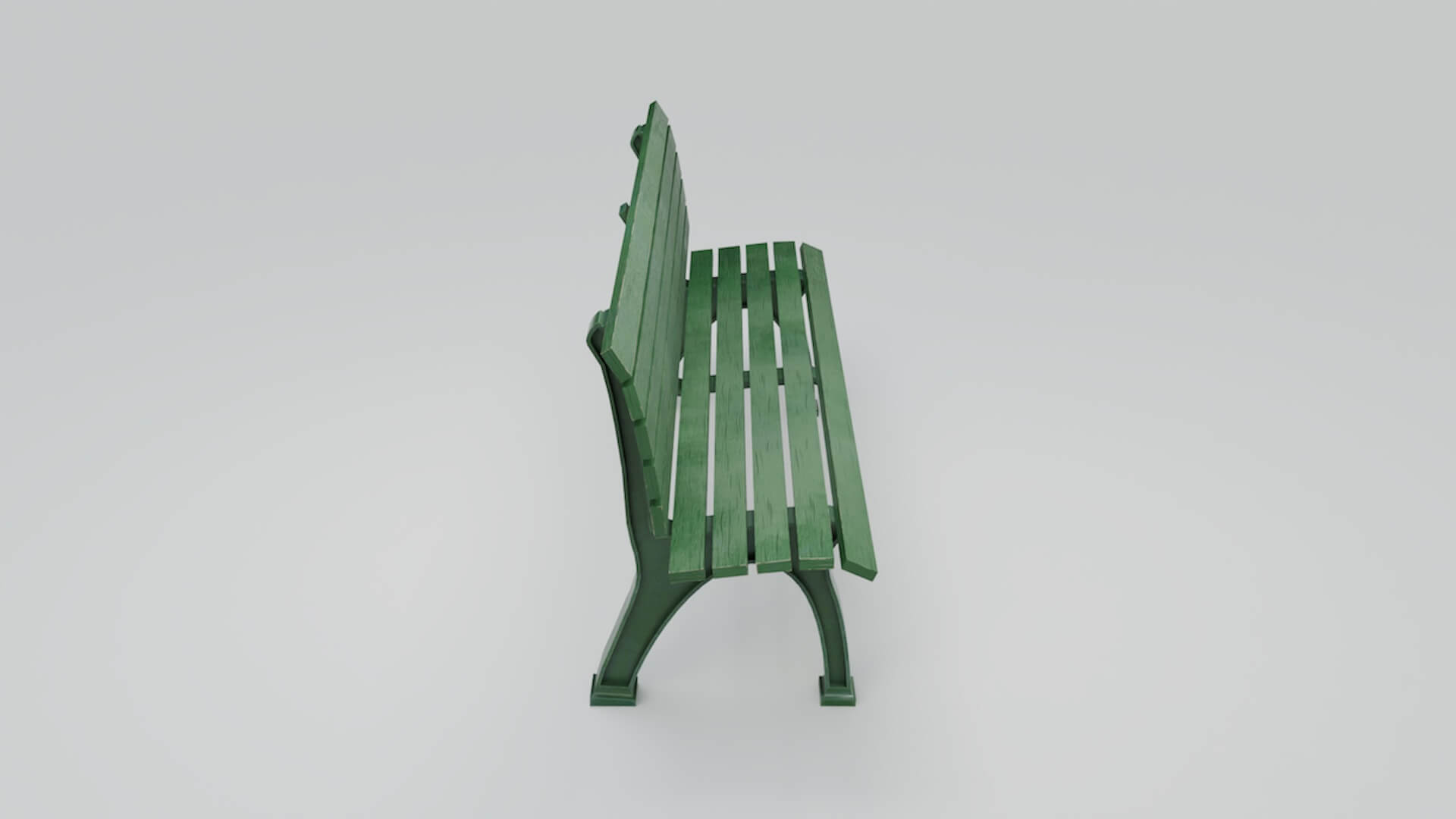 Sports Bench - 3D Model by Desertsage