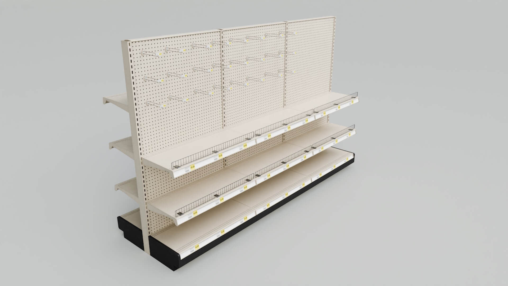 Store Display Shelfs - 3D Model by Desertsage