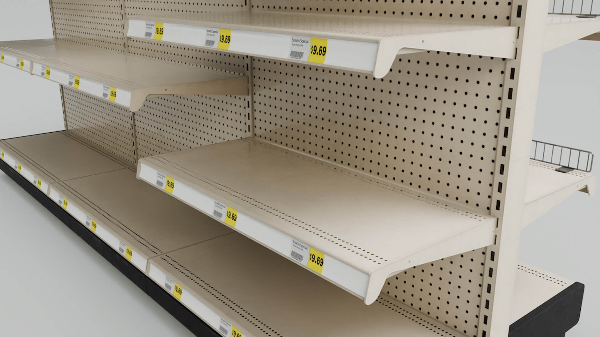 Store Display Shelfs - 3D Model by Desertsage