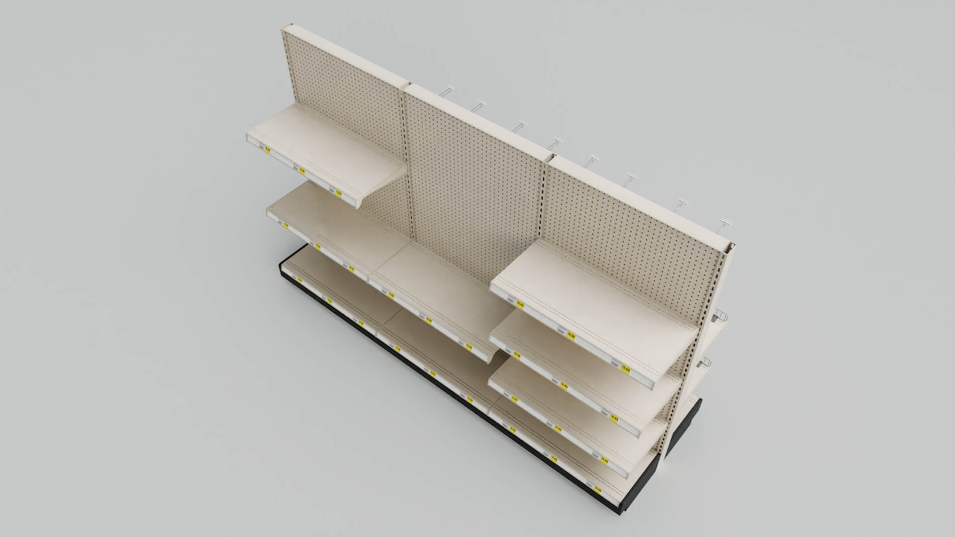 Store Display Shelfs - 3D Model by Desertsage