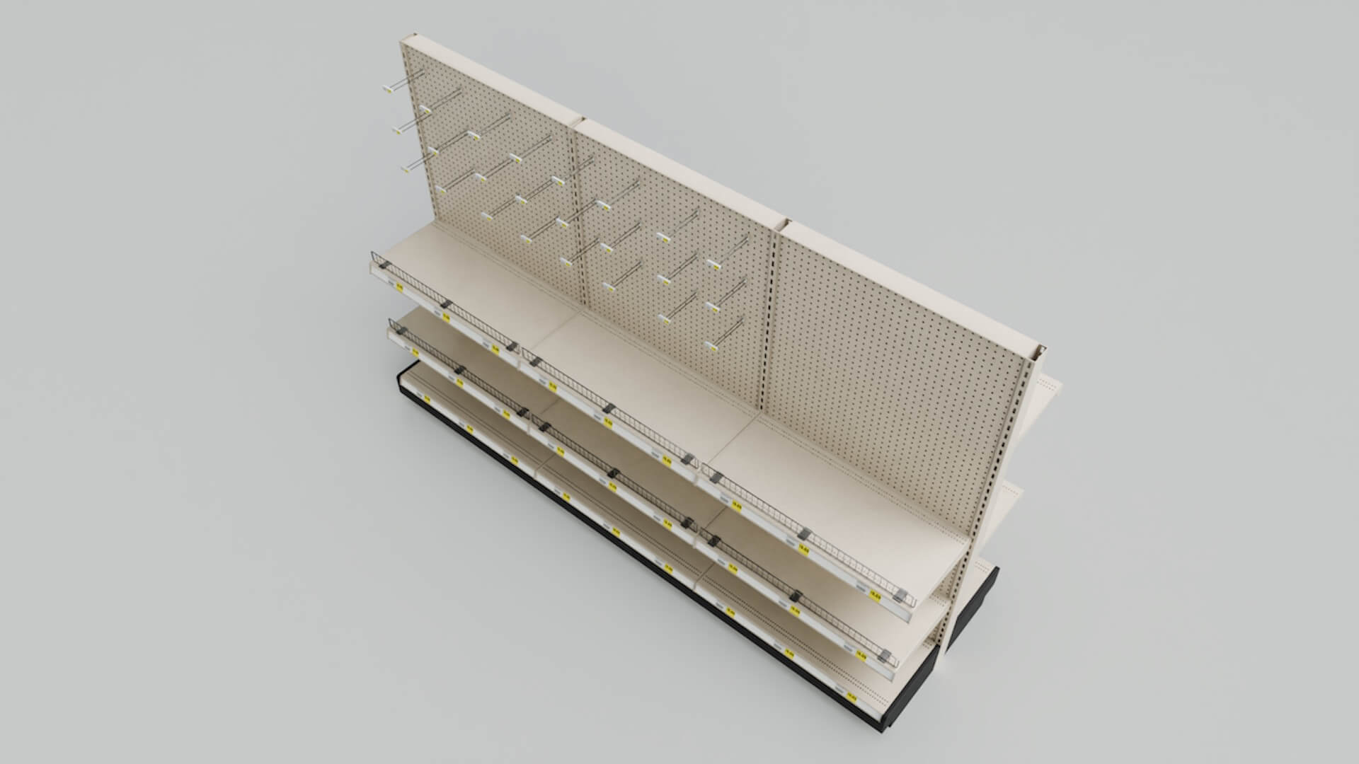 Store Display Shelfs - 3D Model by Desertsage