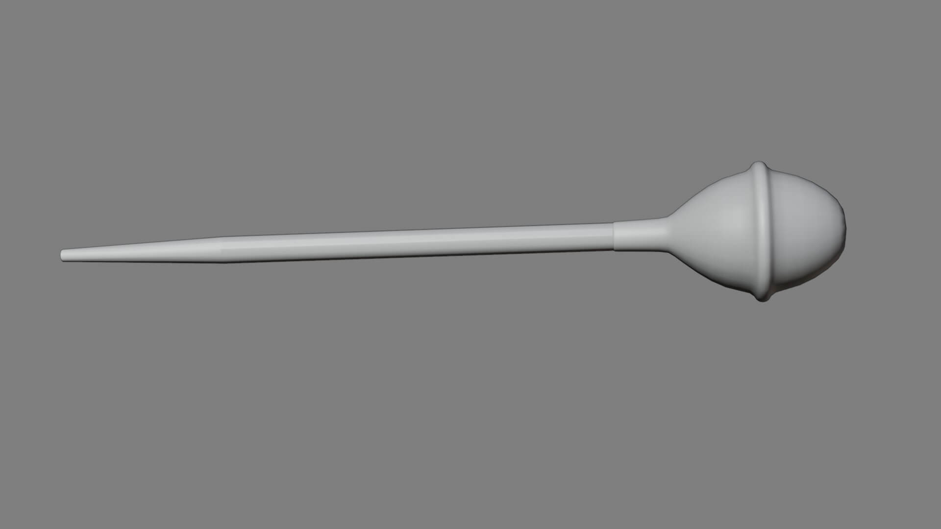 Transfer Pipette - 3D Model by Desertsage