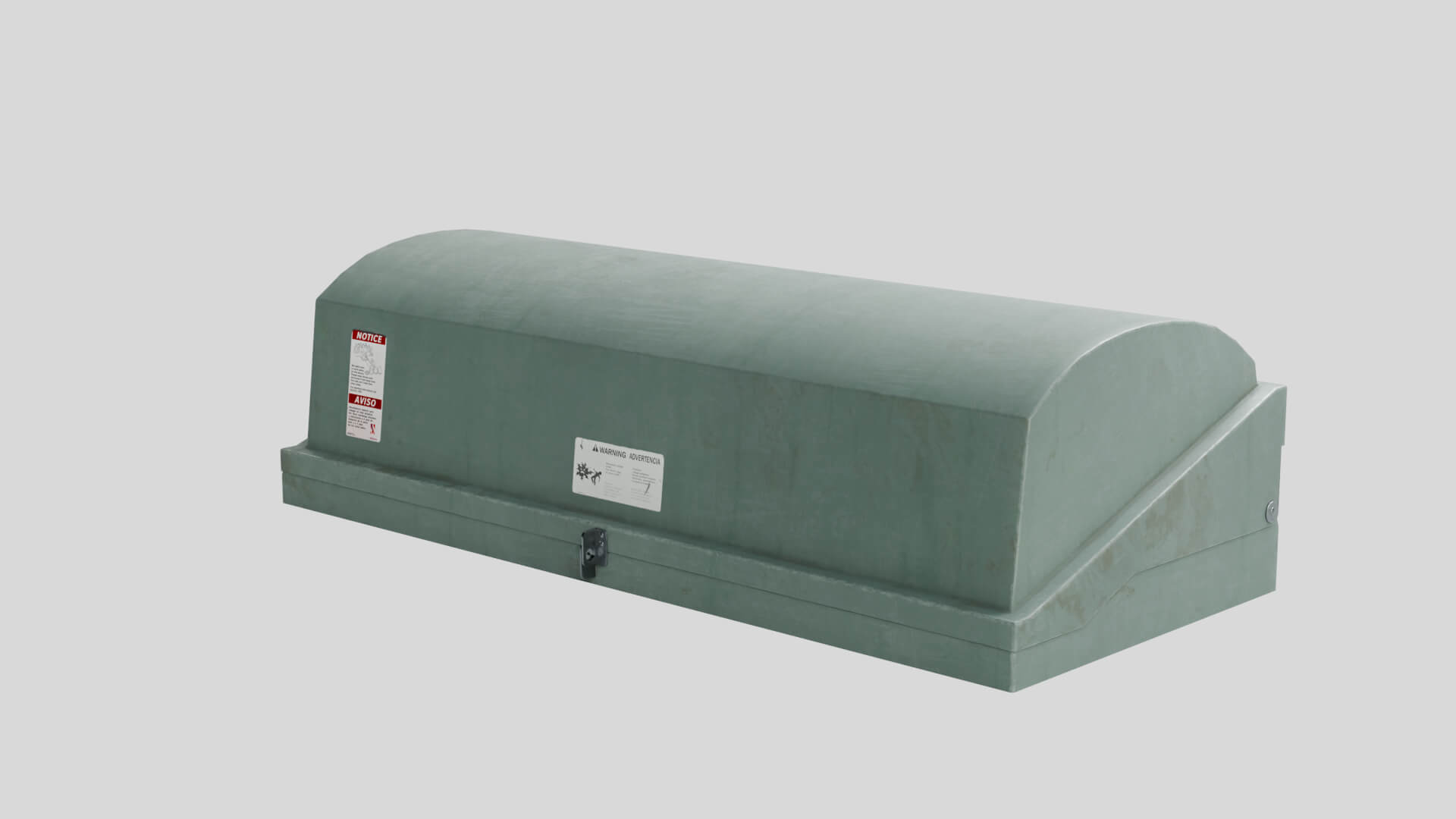 Utility Transformer Box - 3D Model by Desertsage