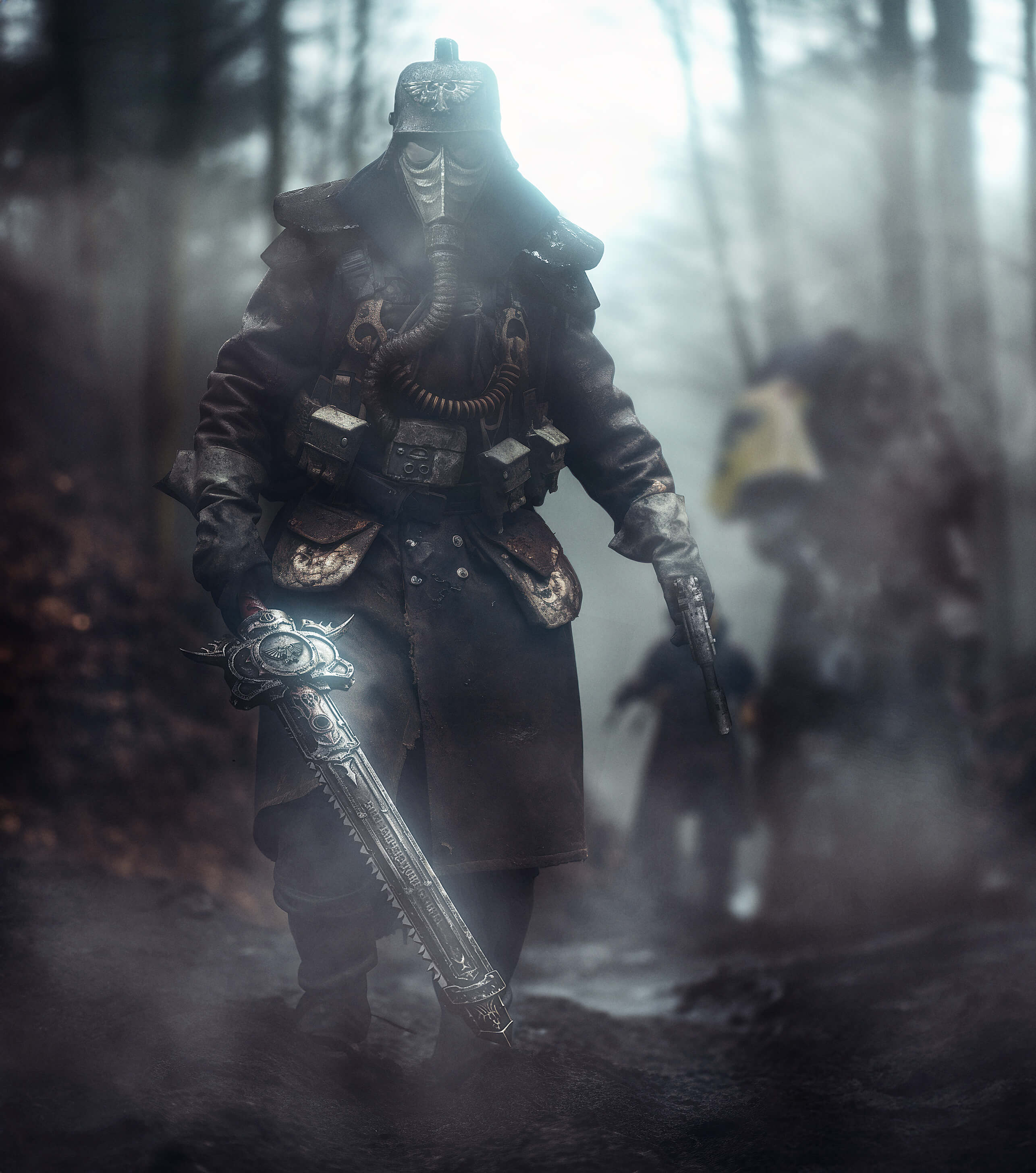 Echoes of Valor - Warhammer 40K 3D Render by Design Heretic
