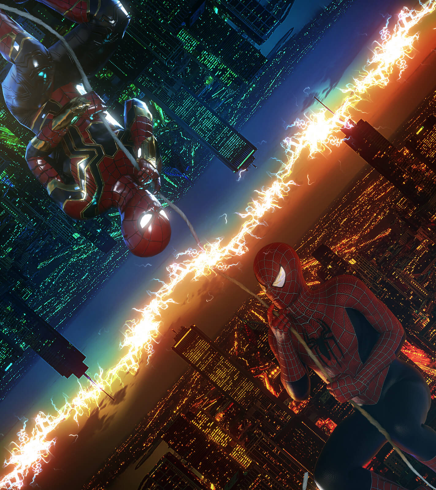 Spiderverse 3D Render, Digital Art by Design Heretic