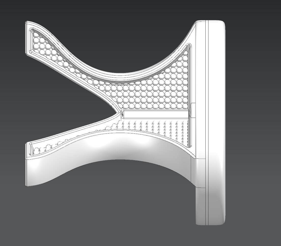 Printable Stool - 3D Model by DESIGNER09