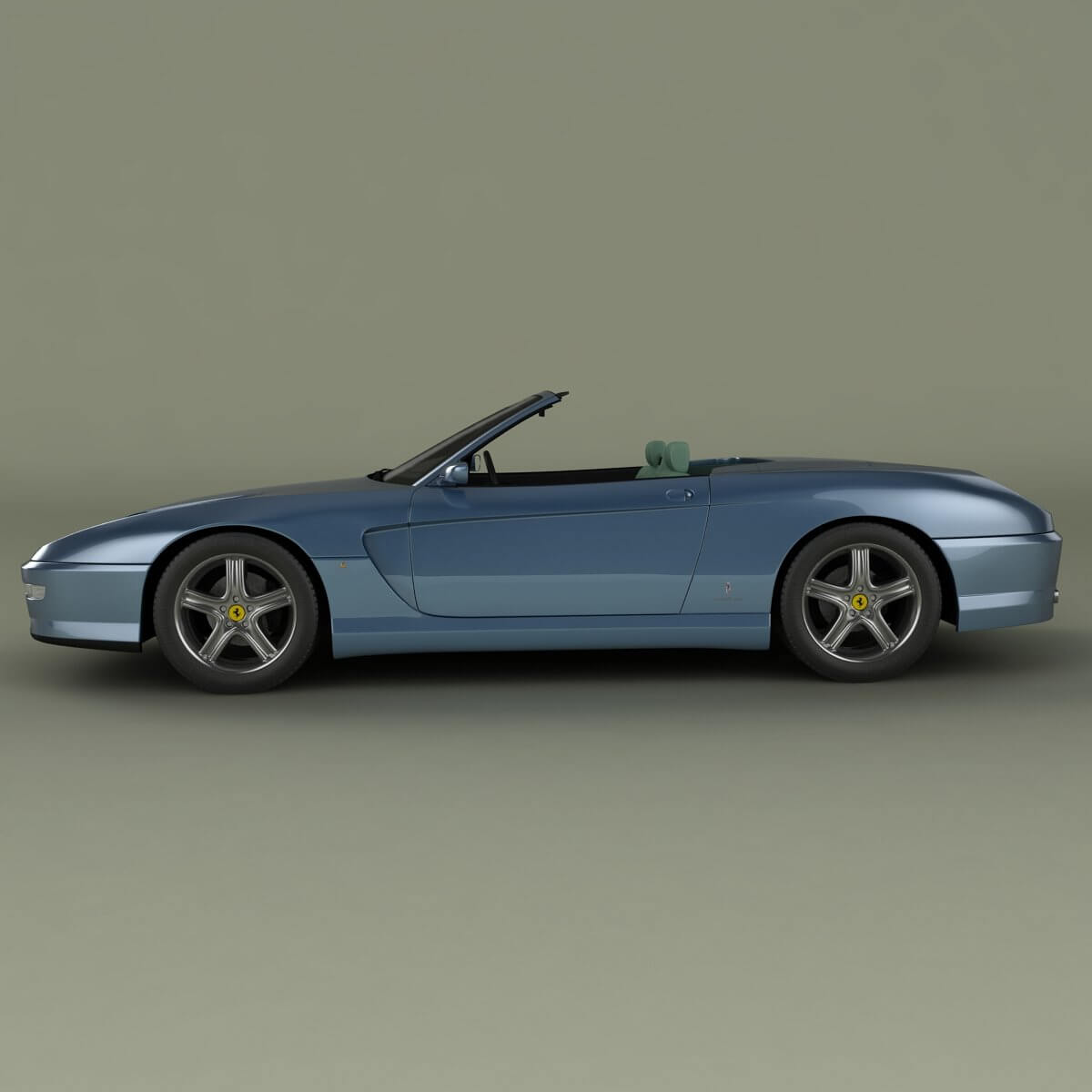 Ferrari 456 GT Venice Spider - 3D Model by desmonster