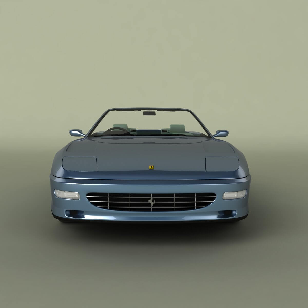 Ferrari 456 GT Venice Spider - 3D Model by desmonster
