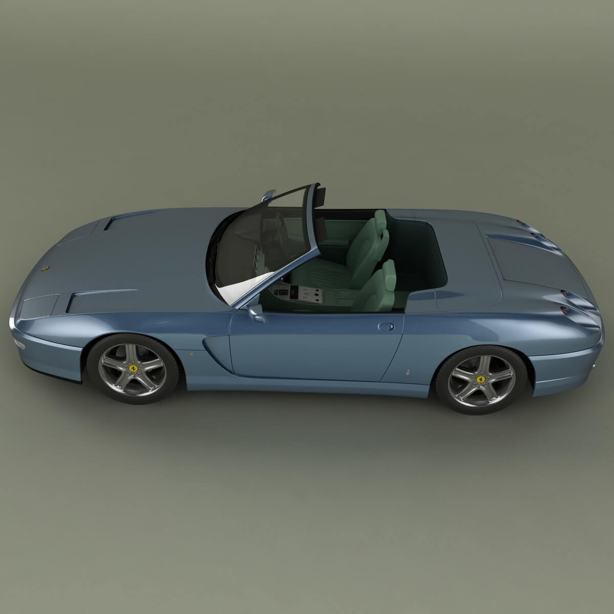 Ferrari 456 GT Venice Spider - 3D Model by desmonster