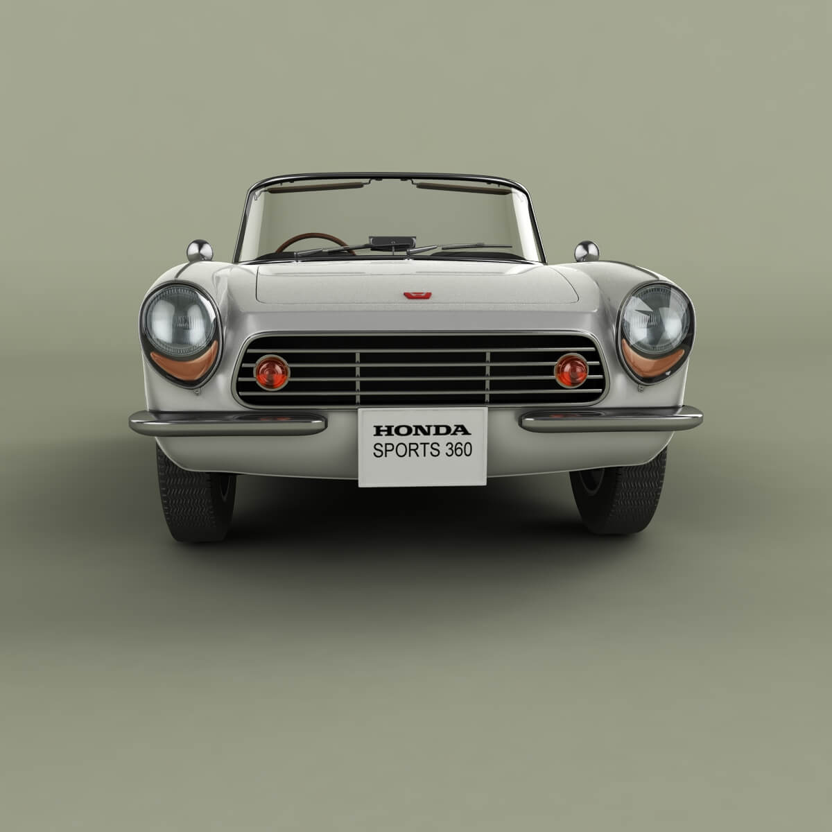 Honda Sports S360 - 3D Model by desmonster