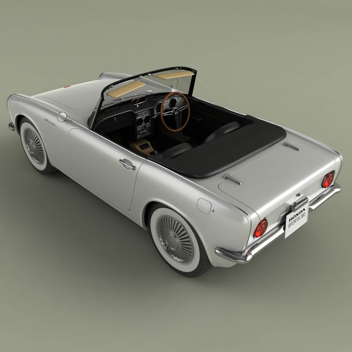 Honda Sports S360 - 3D Model by desmonster