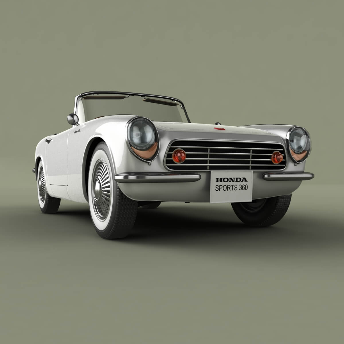 Honda Sports S360 - 3D Model by desmonster