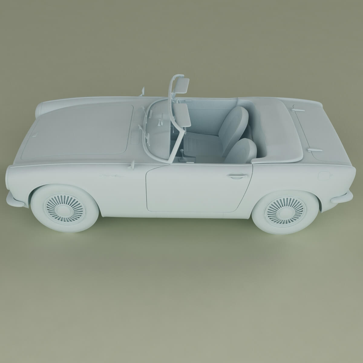 Honda Sports S360 - 3D Model by desmonster