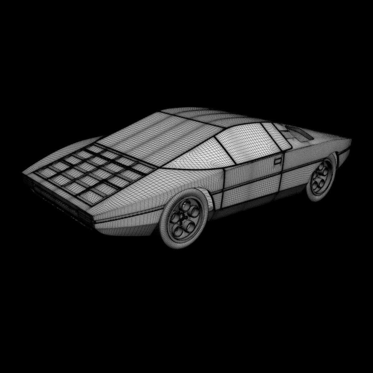 Lamborghini Bravo - 3D Model by desmonster