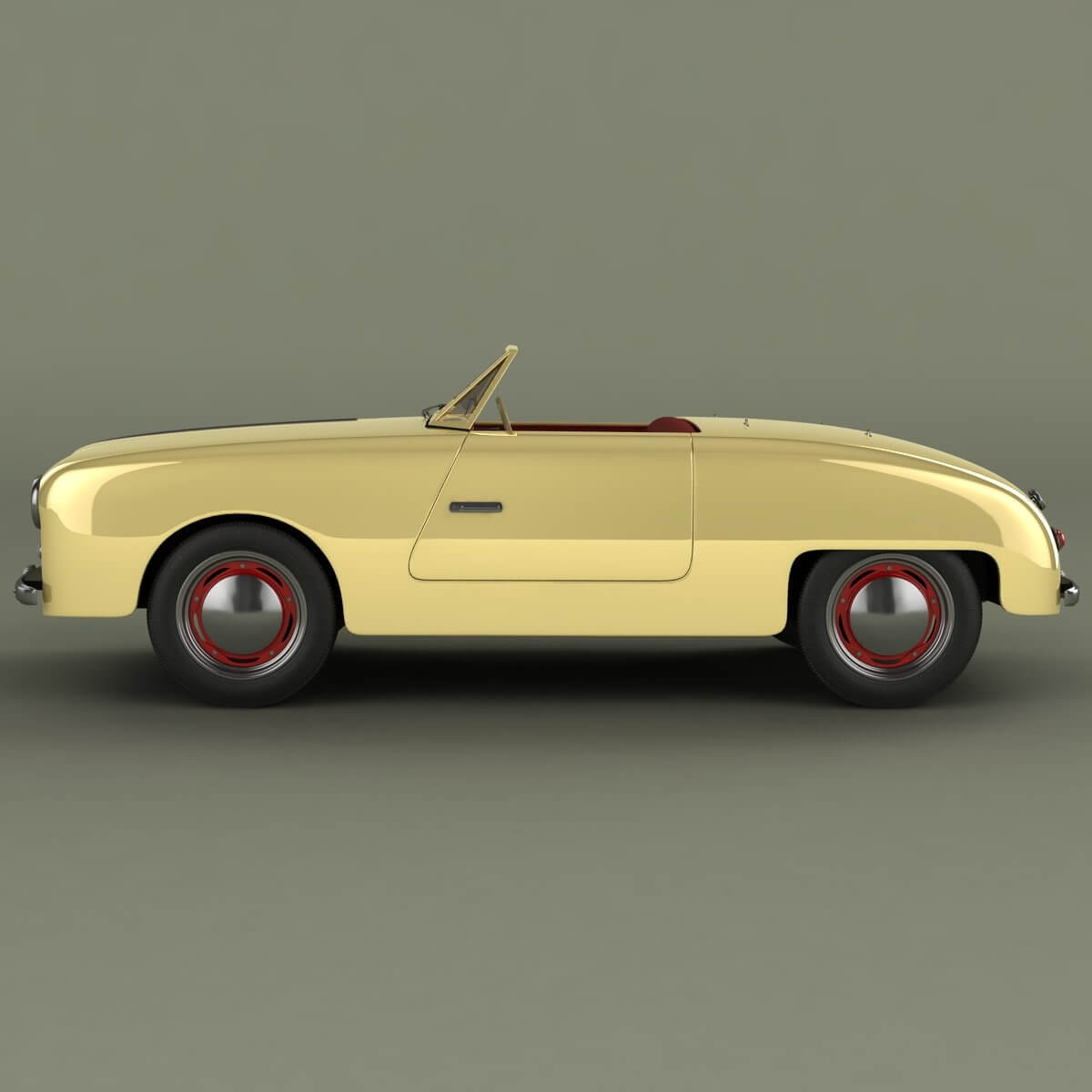 Panhard Dyna Junior X87 - 3D Model by desmonster
