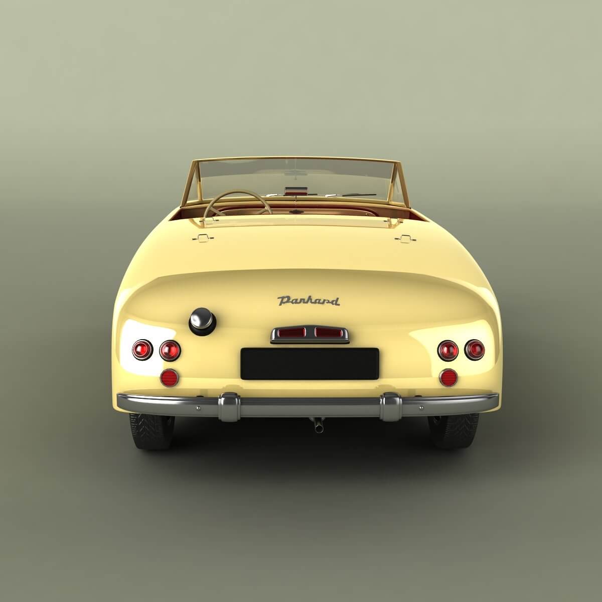 Panhard Dyna Junior X87 - 3D Model by desmonster