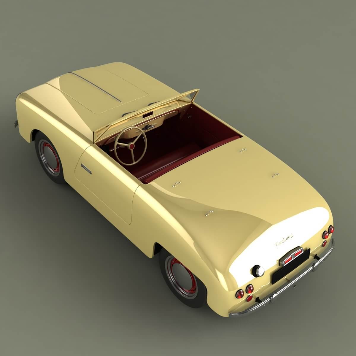 Panhard Dyna Junior X87 - 3D Model by desmonster