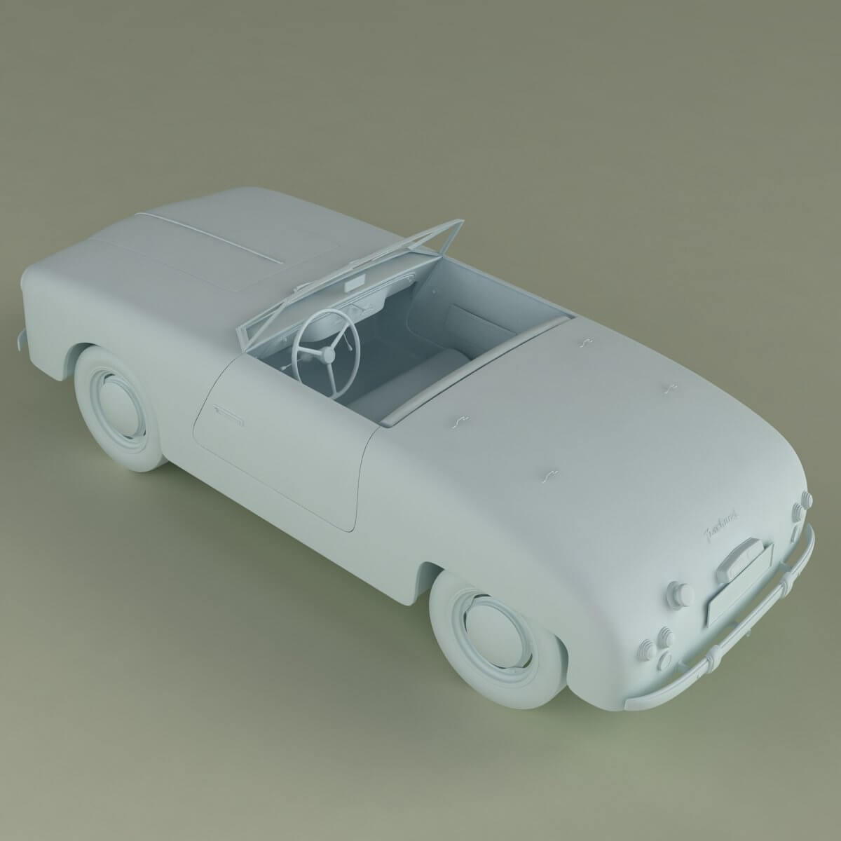 Panhard Dyna Junior X87 - 3D Model by desmonster